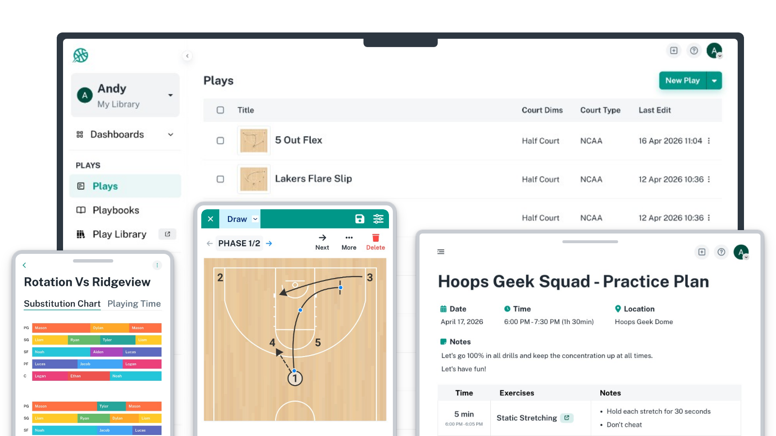 The All-In-One Basketball Coaching Suite | The Hoops Geek